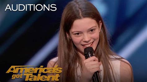 13 Year Old Courtney Hadwin America S Got Talent 2018