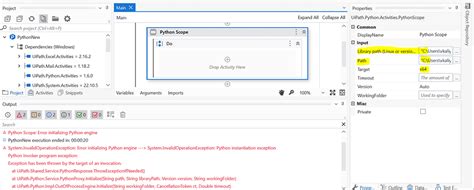 Python Scope Error Initializing Python Engine Version 3 11 4