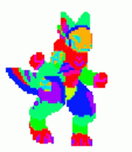 Protogen Dance Sticker Protogen Dance Low Res Discover Share GIFs