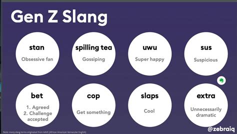 50 Gen Z Slang Words Lingo Phrases And What They Mean 53 OFF