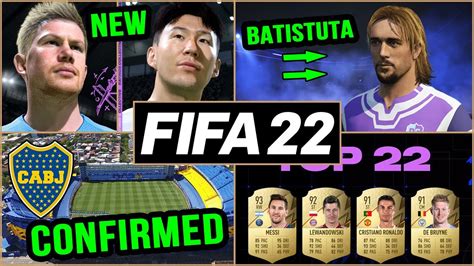 FIFA 22 NEWS NEW CONFIRMED Stadiums Real Faces Player Ratings