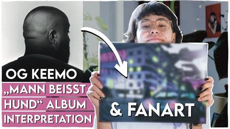 OG KEEMO MANN BEISST HUND Album Interpretation Fanart KUNST Aus