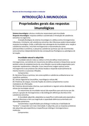 Mapa Mental I A Imunologia Imunidade Adquirida Mapa Mental Studocu