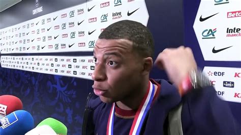 Nostalgie et fort en émotion Mbappé sur son dernier match au PSG