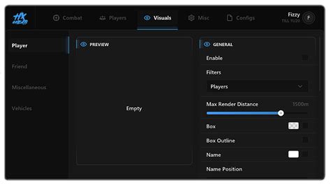 Buy HX Cheats For FiveM RevUnity