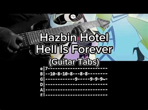 Hell Is Forever Hazbin Hotel Guitar Tabs Tutorial YouTube