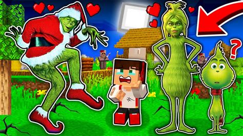 STRASZNA RODZINA GRINCH ADOPTUJE MNIE W MINECRAFT GPLAY LAKI YouTube