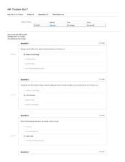 HW Problem Set 7 ECON 202 W15 4994 Macro Economics HW Problem Set