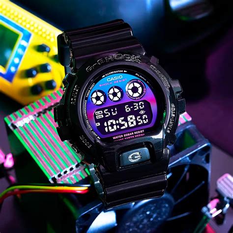 G SHOCK Gamer S RGB Collection Goes Cyberpunk