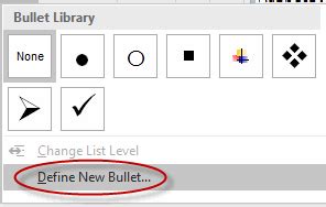 How To Create Custom Bullets In Microsoft Word Webucator