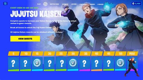 This Fortnite X Jujutsu Kaisen Skin Will Likely Be Free Here S Why WePC