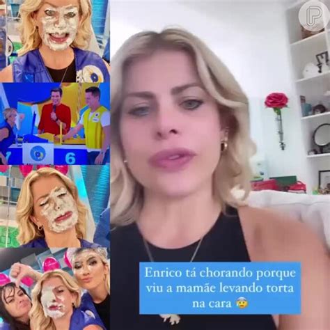 Vídeo Vídeo Karina Bacchi mostra reação do filho Enrico ao vê la