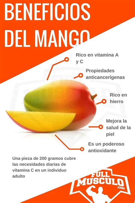 11 Beneficios Y Propiedades Del Mango Para La Salud Frutas Y Verduras