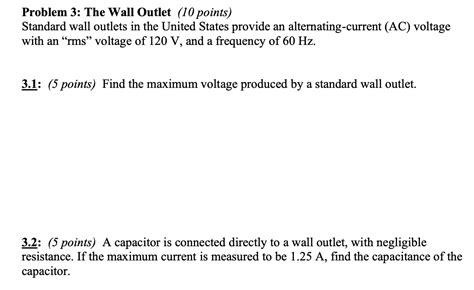 What Voltage Is A Standard Outlet