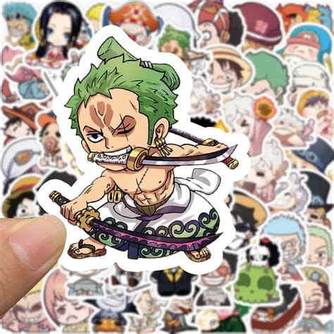 Chibi Anime Luffy Adesivos Legal Diy Imperme Vel Legal Telefone Laptop