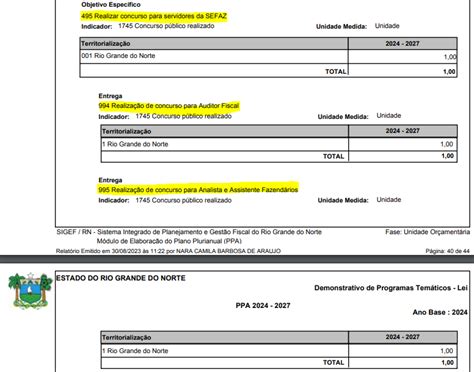 Concurso Sefaz RN edital para Auditor Fiscal é previsto