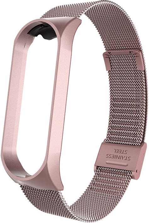 Pasek Opaska Bransoleta Stal Nierdzewna Yivo Do Xiaomi Mi Smart Band