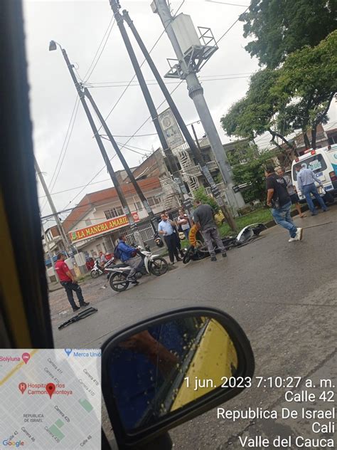 RED DE APOYO S I C on Twitter ATENCIÓN Se registra accidente de