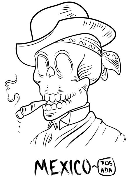 Dibujos de México para Colorear Dibujos Online