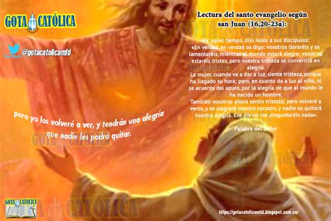 Gota Cat Lica Gotas De Dios Lecturas Del Viernes De La Semana De