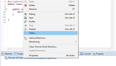 hibernate unable to start apache tomcat v9 0 server for spring boot rest api stack overflow