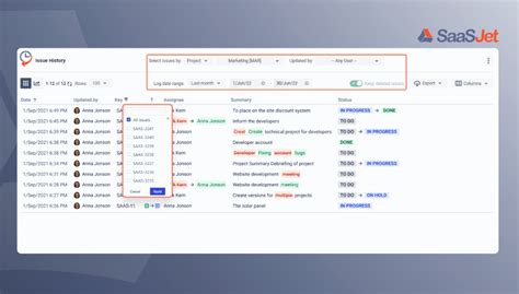 issue history for jira atlassian marketplace