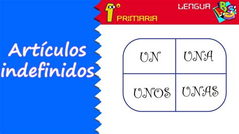 El La Los Las Un Una Unos Unas Uno
