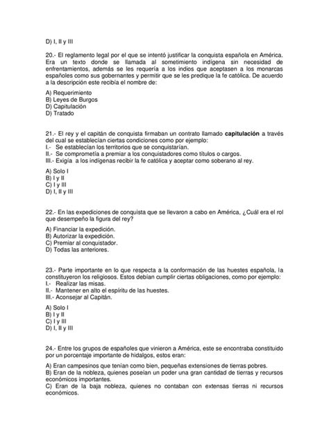 Prueba Historia Quinto Basico Unidad Encuentro De Dos Mundos Con
