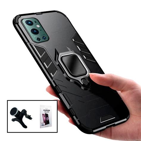 Kit Película Vidro Nano Curved UV Capa 3X1 Military Defender