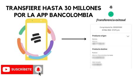 Cambiar El Monto De Transferencia Bancolombia Image To U