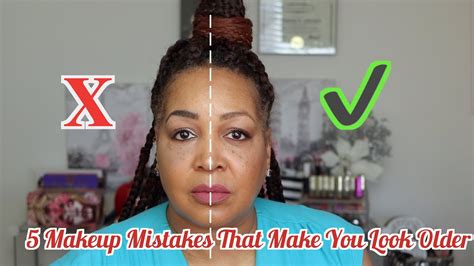 5 Common Makeup Mistakes That Make You Look Older Part 1 Mature
