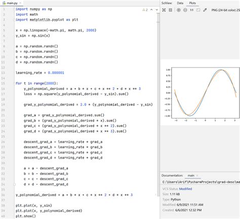 gradient descent in python from scratch by noobest medium