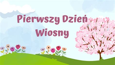 Pierwszy Dzień Wiosny Przedszkole im Zaczarowana Kraina w Rakowiskach