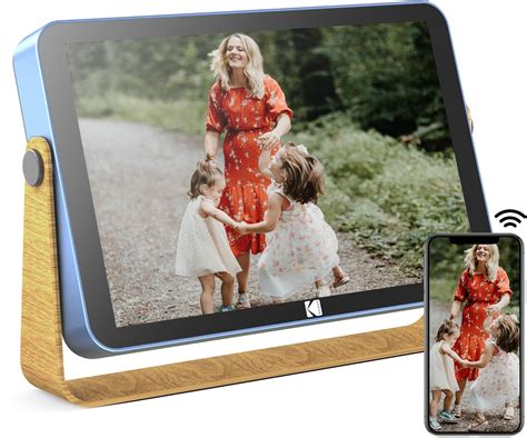 KODAK Cadre Photo Numérique Connecté WiFi 10 Pouces HD IPS Écran