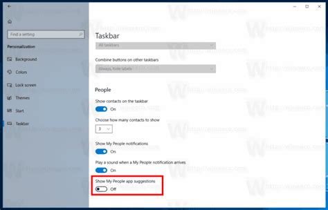 how to disable mypeople suggested apps in windows 10