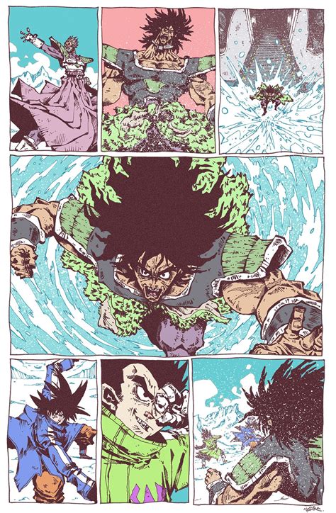 Dbs Broly Comic Comics Dragon Ball Dragon Ball Z