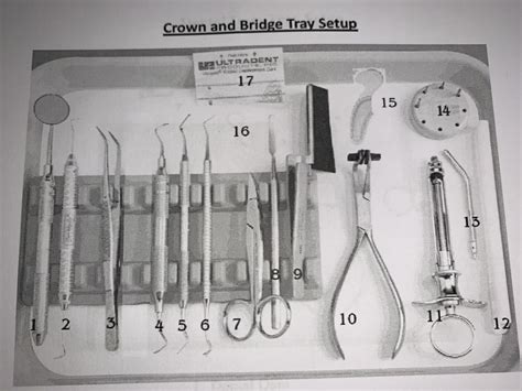 Extraction Tray Set Up