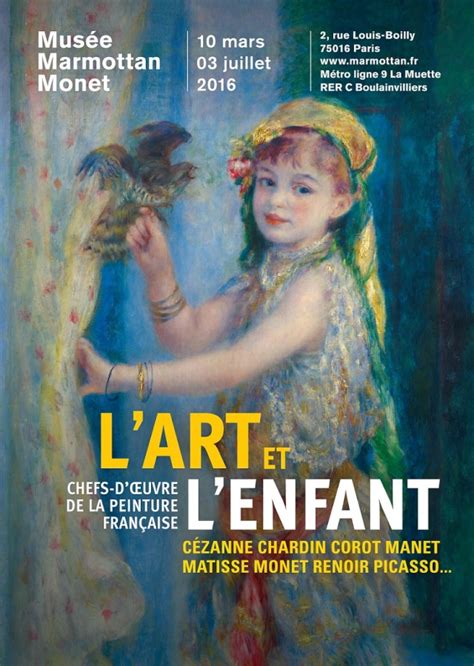 L Art et lenfant Chefs dœuvre de la peinture française