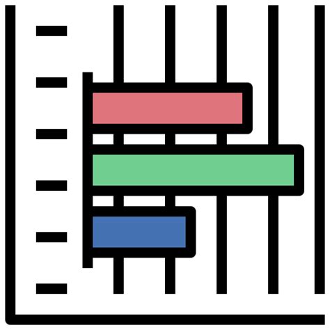 Gráfico de barras Iconos gratis de negocio