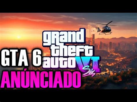 GTA 6 FINALMENTE ANUNCIADO PELA ROCKSTAR GAMES PRIMEIRO TRAILER EM