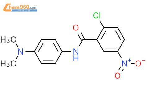 349402 02 4 Benzamide 2 Chloro N 4 Dimethylamino Phenyl 5 Nitro CAS