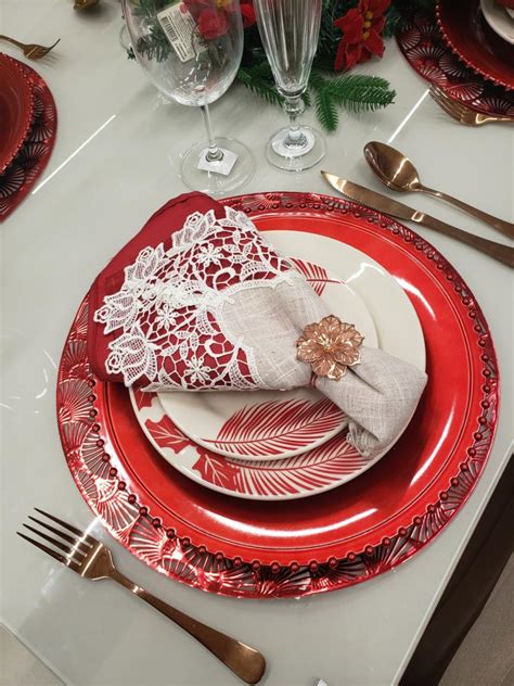 Dicas de mesa posta para Natal e Réveillon Michelle Marie Navegue