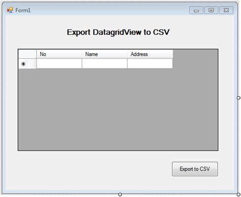 bagaimana cara export datagridview ke csv file di c dedi flo blog