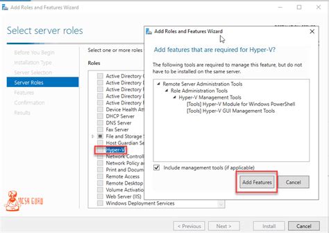 How To Install Hyper V Role On Windows Server Mcsaguru