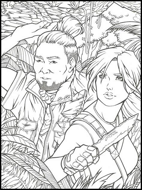 Imprimir Dibujos Para Dibujar Tomb Raider 18