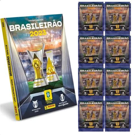 Álbum Brasileirão 2023 Oficial Capa Dura 50 Figurinhas Frete grátis