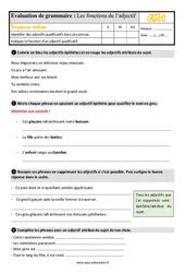 Nature Et Fonction Cm Exercice Valuation R Vision Le On Pdf