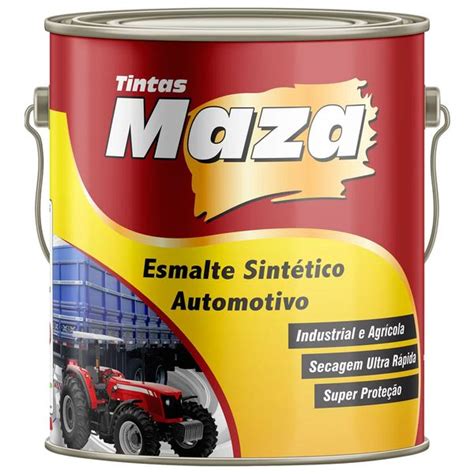 Esmalte Sin Industrial Automotivo Vermelho Segurança 5r 4 14 3 6l