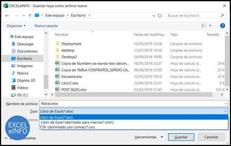 Curso Excel Vba Y Macros Cap Cuadro De Di Logo Guardar Como