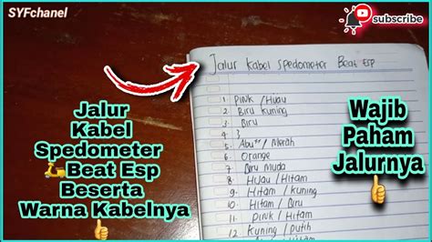 Warna Kabel Indikator Bensin Beat Fi Homecare24